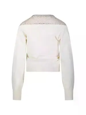 Giuseppe Di Morabito Embellished V-neck Sweater