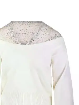 Giuseppe Di Morabito Embellished V-neck Sweater