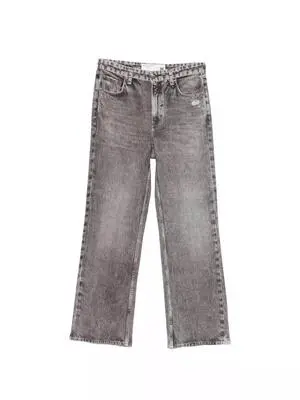Rag & Bone Raven Distressed High-rise Jeans