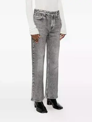 Rag & Bone Raven Distressed High-rise Jeans