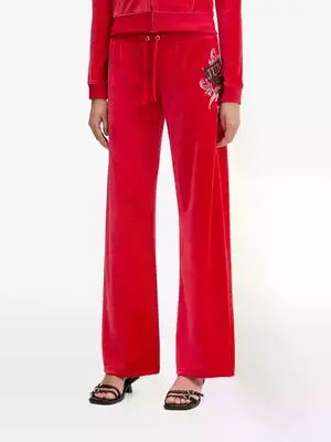 Juicy Couture Side-graphic Track Pants - Red