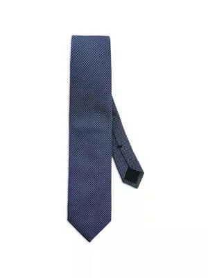 Corneliani Patterned Neck Tie - Blue