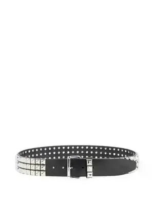 Dsquared2 Studs Buckle Belt - Black