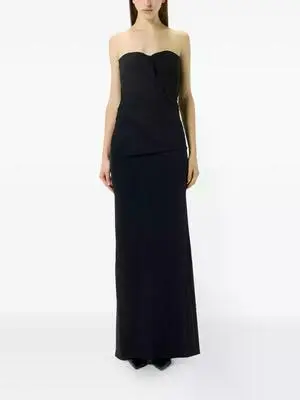 Blumarine Sweetheart-neck Gown