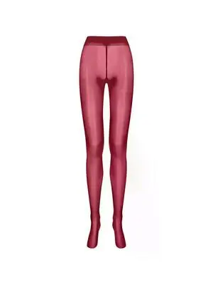 MAISON CLOSE Obsession Sheer Finish Tights - Red