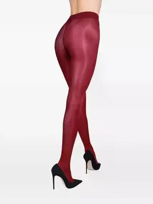 MAISON CLOSE Obsession Sheer Finish Tights - Red