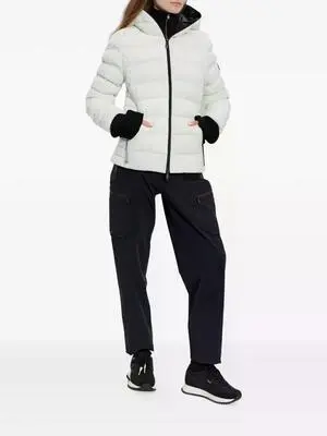 Moncler Alete Hooded Padded Jacket - White