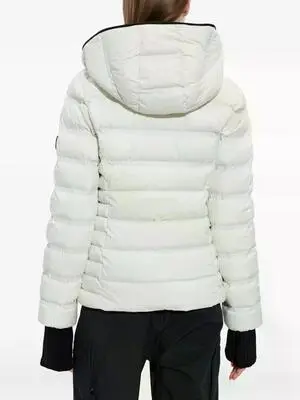 Moncler Alete Hooded Padded Jacket - White