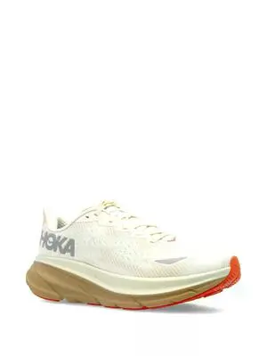 HOKA® Clifton Logo-embroidered Sneakers - Neutrals