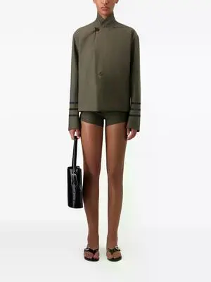 Coperni Striped Tailored Jacket - Green