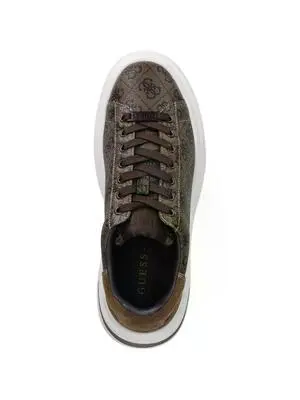 Guess Monogram-print Low Top Sneakers