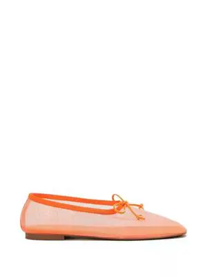 ODISSI Louise Bow-detail Ballet Flats