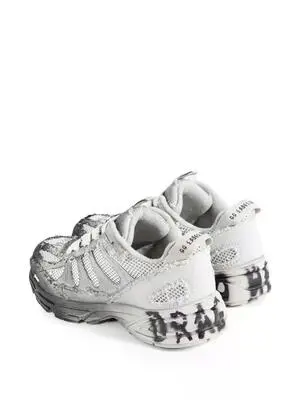44 LABEL GROUP Dragger Distressed Sneakers