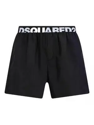 Men's Dsquared2 Black Shorts