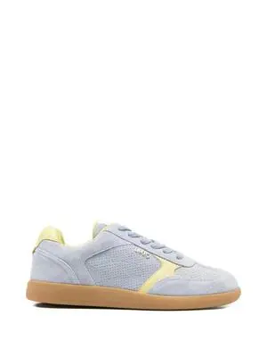 Liu Jo Perforated Suede Sneakers With Contrast Detailing