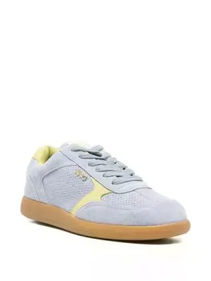 Liu Jo Perforated Suede Sneakers With Contrast Detailing