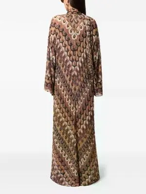 Missoni Long Sleeved Maxi Dress