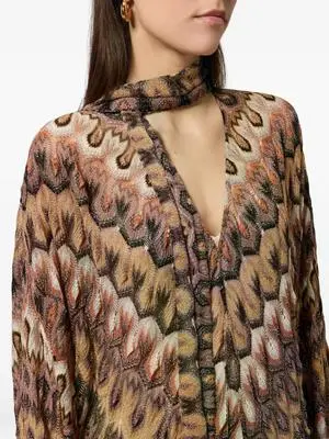 Missoni Long Sleeved Maxi Dress