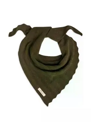 Jacquemus Herringbone Scarf - Green