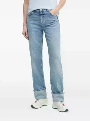 MOS MOSH Mmstella Chrome Cuffed Jeans
