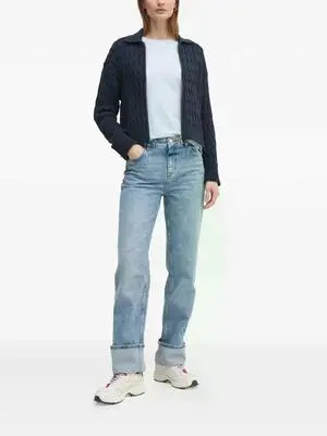 MOS MOSH Mmstella Chrome Cuffed Jeans