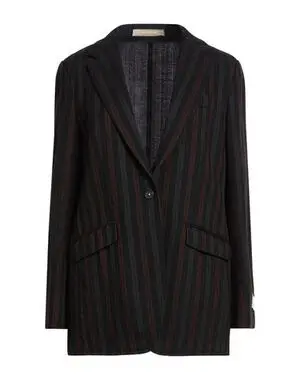 Massimo Alba Wool Striped Blazer