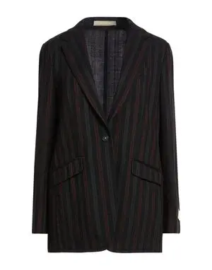 Massimo Alba Wool Striped Blazer