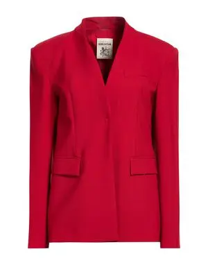 SEMICOUTURE Single-breasted Blazer - Red