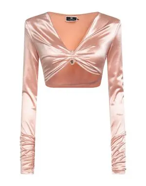 Elisabetta Franchi Crop Top With Appliqués