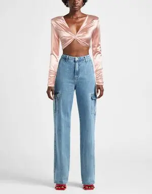 Elisabetta Franchi Crop Top With Appliqués