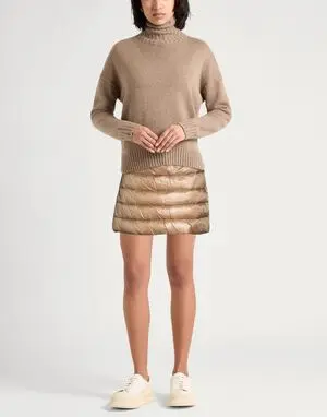 Herno Mini Flared Skirt - Beige