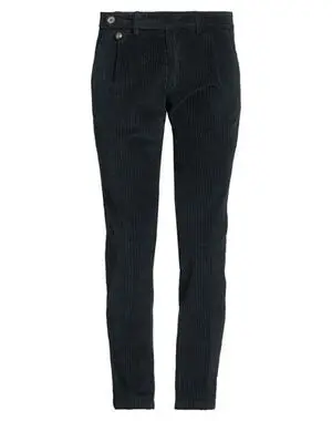 TAKESHY KUROSAWA Corduroy Tapered Leg Pants - Black