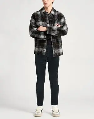 TAKESHY KUROSAWA Corduroy Tapered Leg Pants - Black