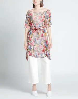 HOPPER Floral-print Chiffon Kaftan Top