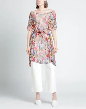 HOPPER Floral-print Chiffon Kaftan Top