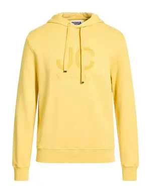 JACOB COHЁN Cotton Polyamide Hooded Sweatshirt - Yellow