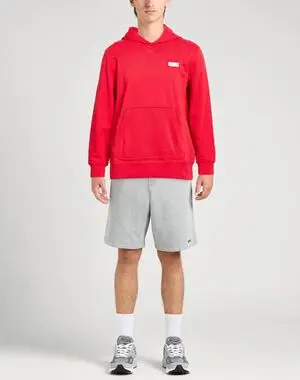 Liu Jo Cotton French Terry Logo Hoodie - Red