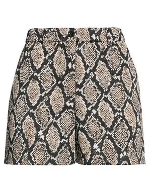 Moschino Snakeskin-print High-waisted Shorts