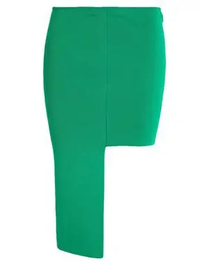 Blumarine Mini Asymmetric Knit Skirt - Green