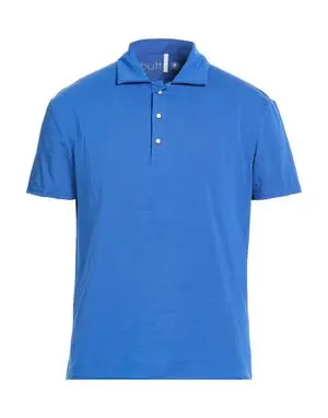 BUTTON Polo Shirt Size Cotton, Elastane