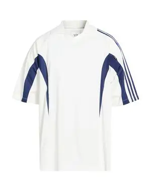 Y3 Polo Shirt Size Cotton, Recycled Polyester - White