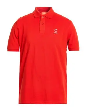 SUNS Polo Shirt Size Cotton, Elastane - Red