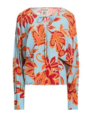 SEMICOUTURE Floral Print Viscose Top