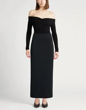 Max Mara Maxi Skirt Viscose, Polyester