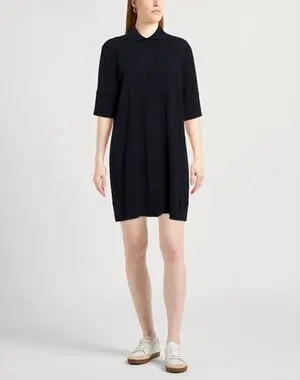 Alpha Studio Mini Polo Dress - Blue