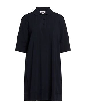 Alpha Studio Cotton Blend Mini Dress - Midnight Blue