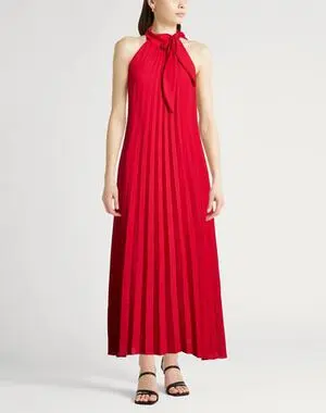 Liu Jo Crepe Pleated Maxi Dress