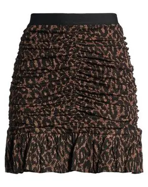 Liu Jo Mini Leopard-print Flared Skirt