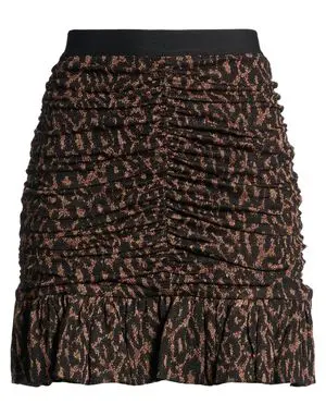 Liu Jo Mini Leopard-print Flared Skirt