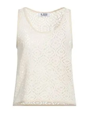 LE STREGHE Crochet-knit Top